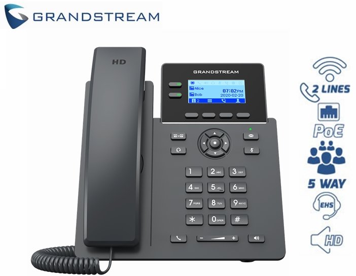 Grandstream GRP2602P 2 lignes – GeekRootlab