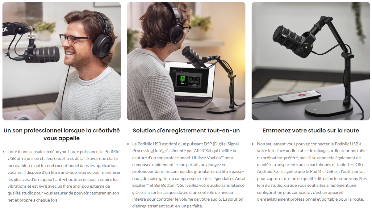 RODE PodMic USB and XLR Dynamic Broadcast Microphone – GeekRootlab