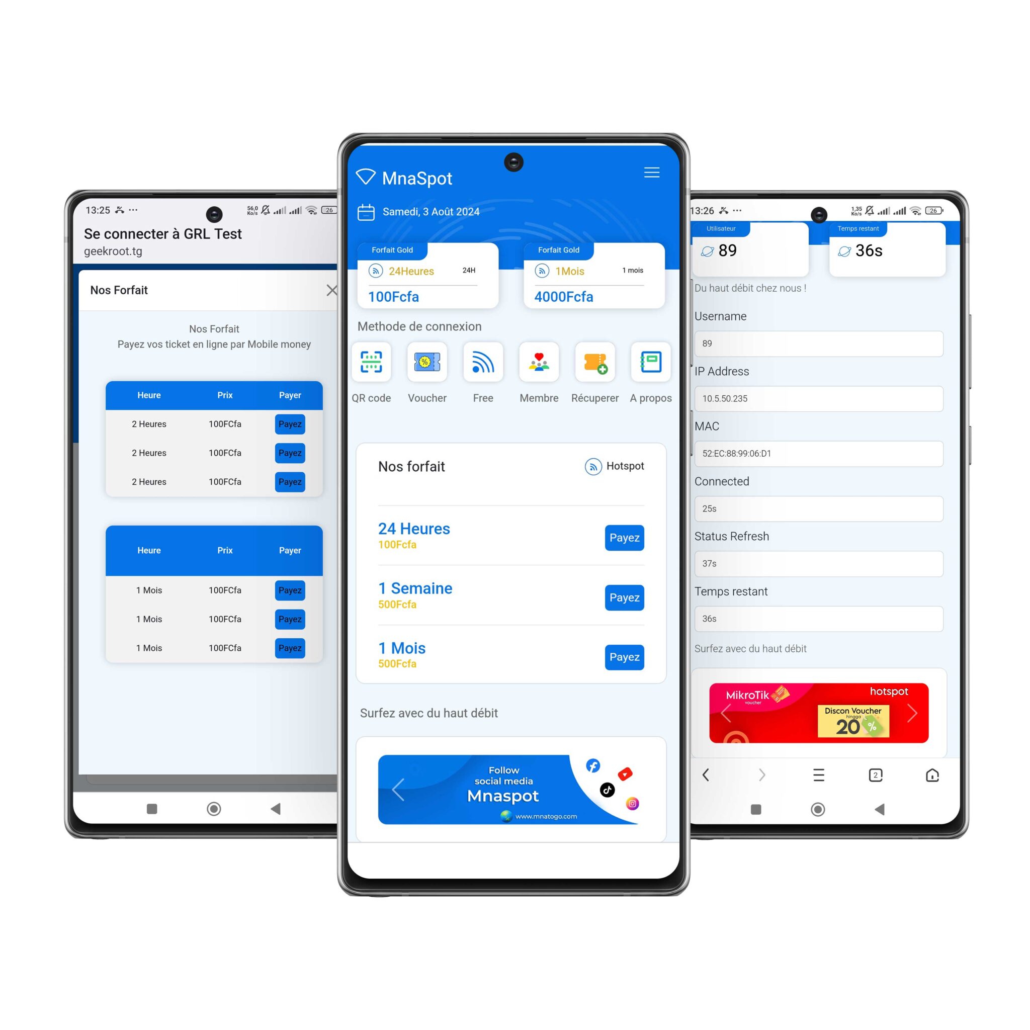 Template 9 – Mikrotik hotspot login page – GeekRootlab