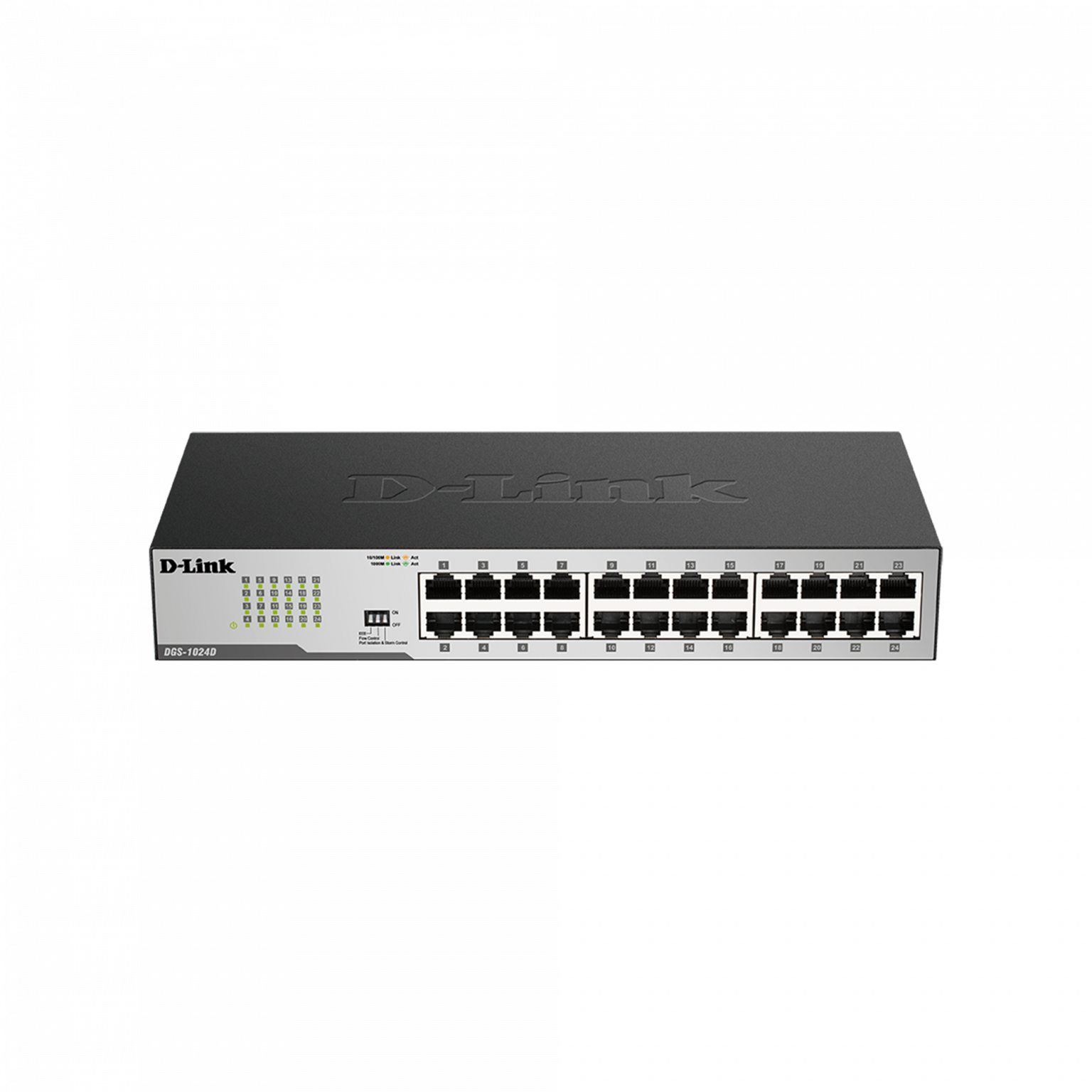 Switch D-link Gigabit 24ports DGS-1024D - GeekRootlab