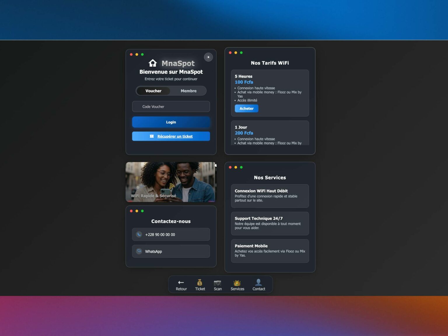 Template 19 – Mikrotik hotspot login page – GeekRootlab